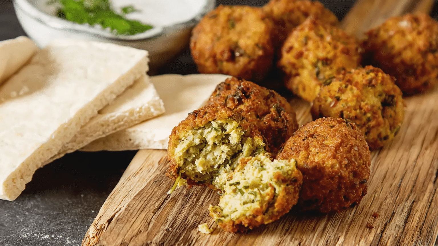 How is falafel traditionally prepared and what are the main ingredients ...