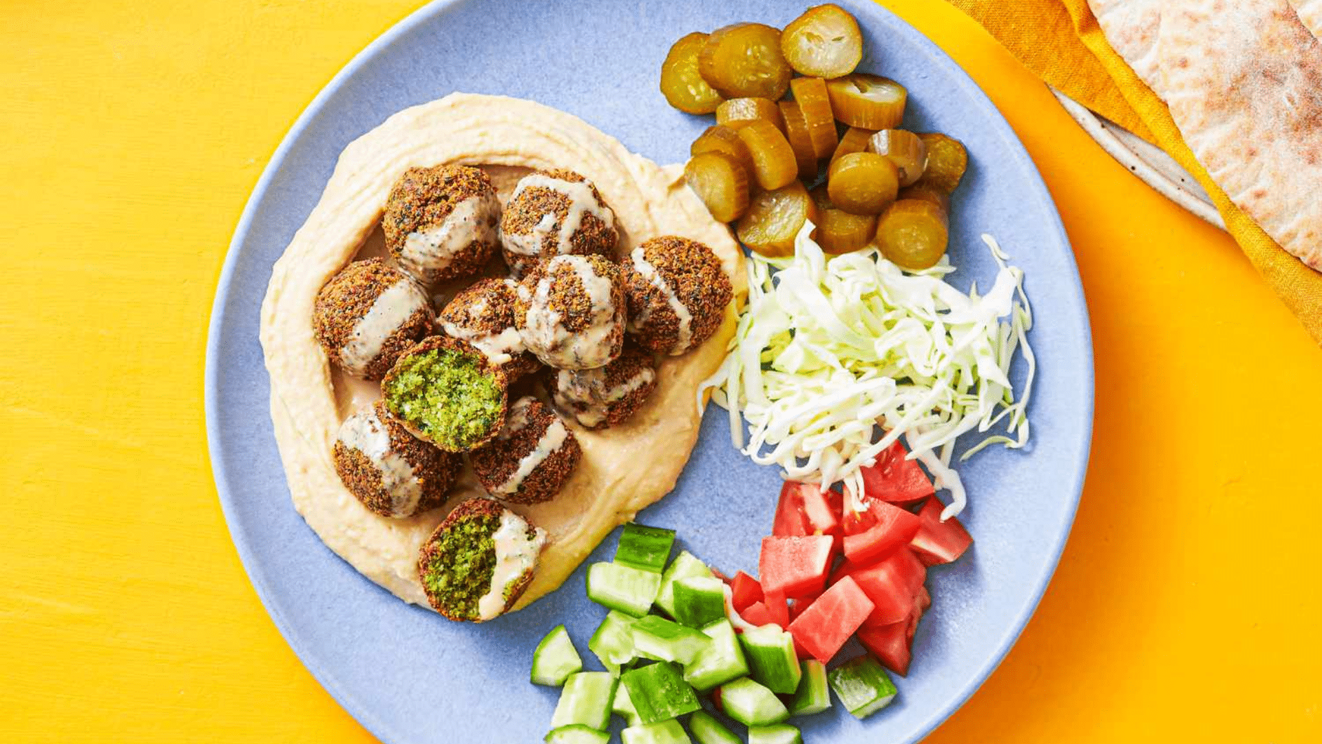 What are the health benefits of eating falafel as part of a balanced ...