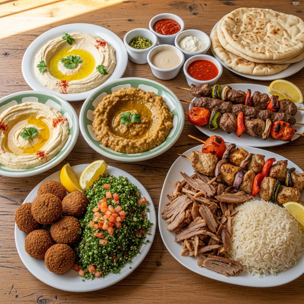 Inside A Halal Restaurant Menu In Naperville Illinois - Habibi Shawarma